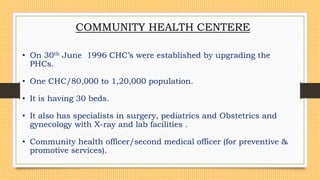 Healthcare for community india | PPTX