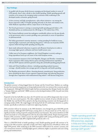 Healthcare forecasts amidst_global_economic_turmoil | PDF