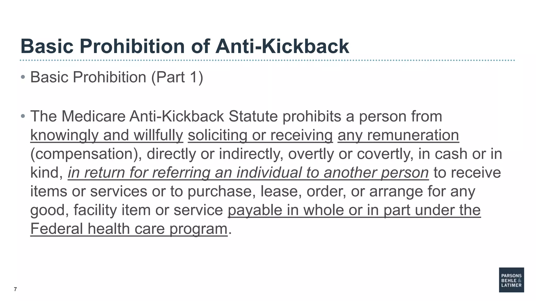 Healthcare Fraud and Abuse | PPTX