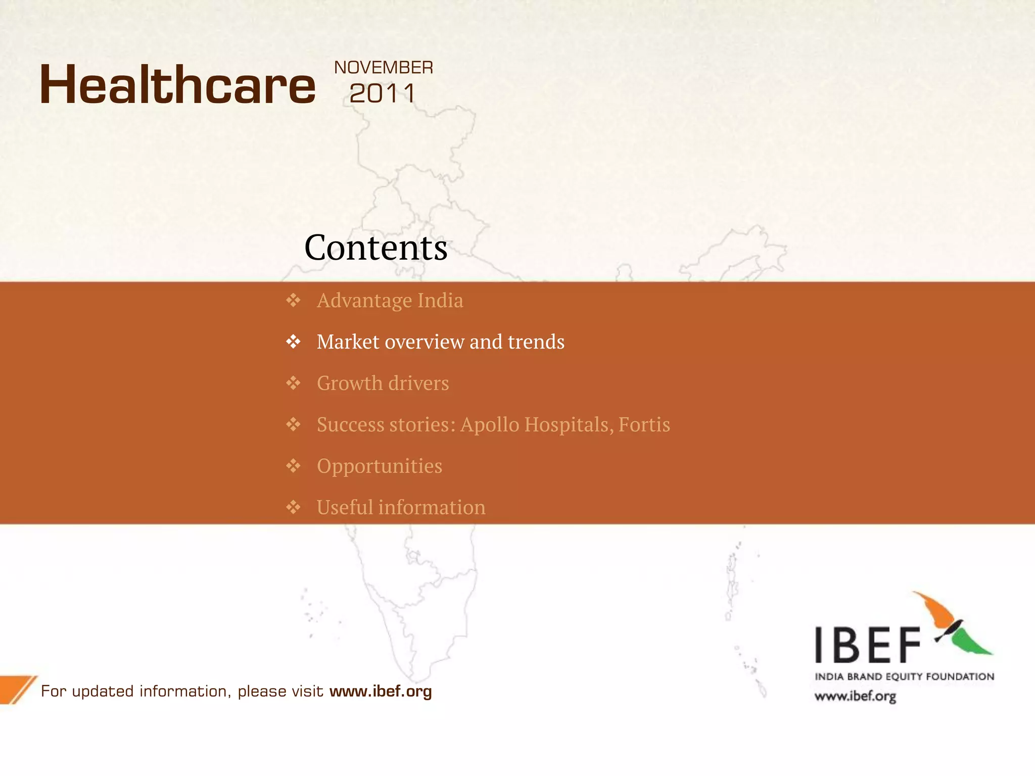 Healthcare Industry In India | PDF
