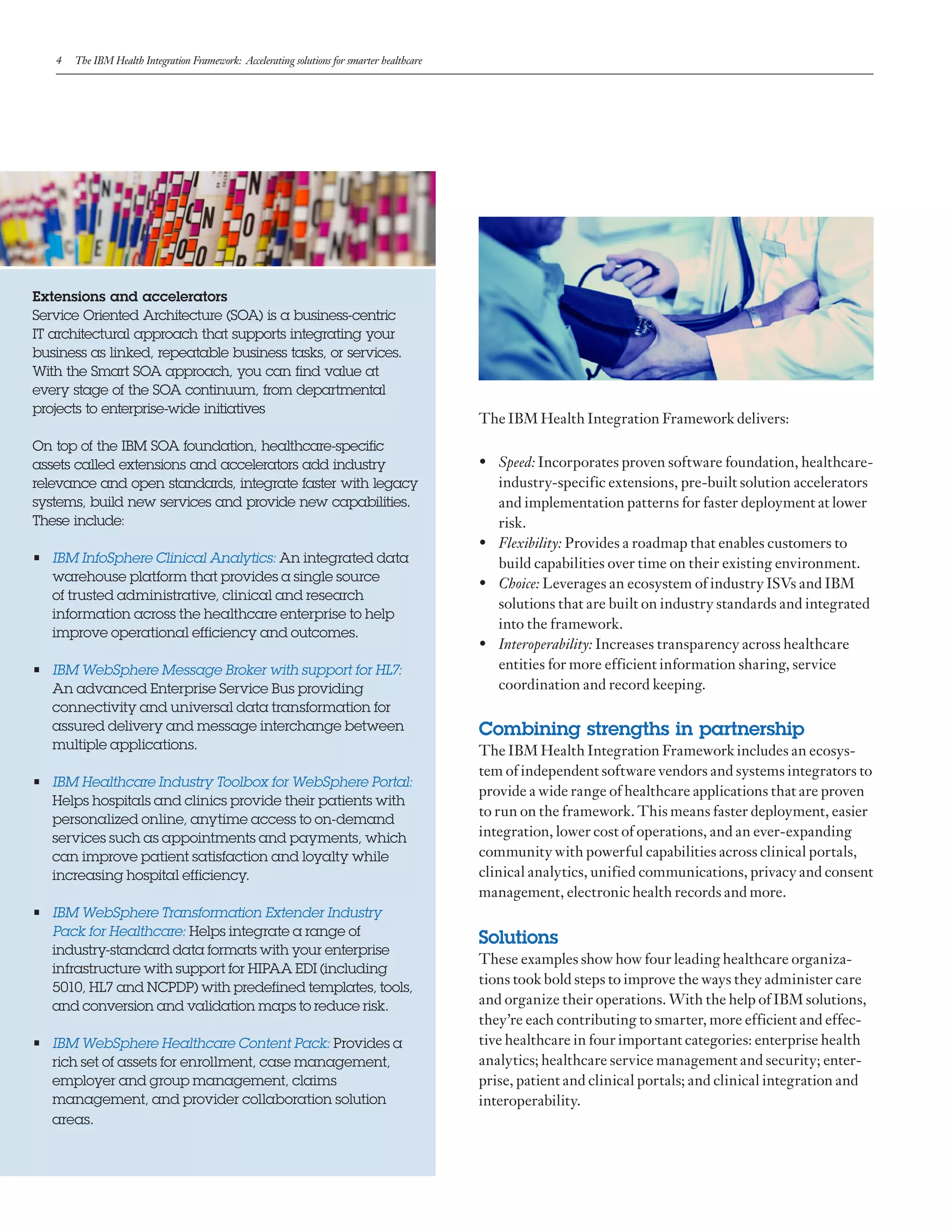 Healthcare Information Technology: IBM Health Integration Framework | PDF