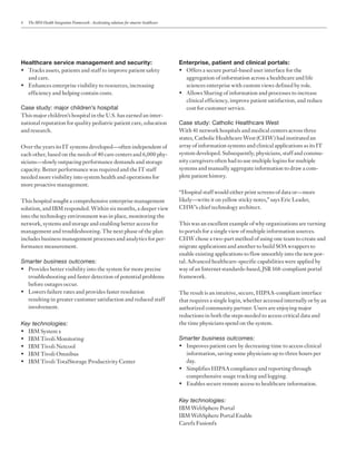Healthcare Information Technology: IBM Health Integration Framework ...