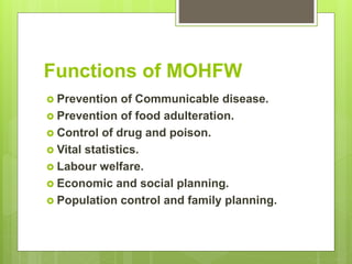 Health care delivery system in India. | PPTX