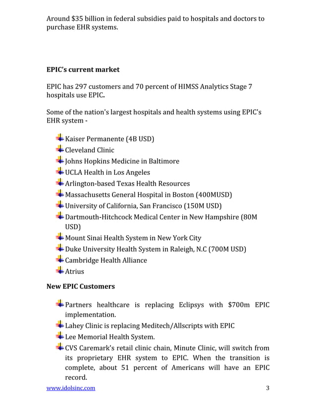Healthcare IT proposal | PDF