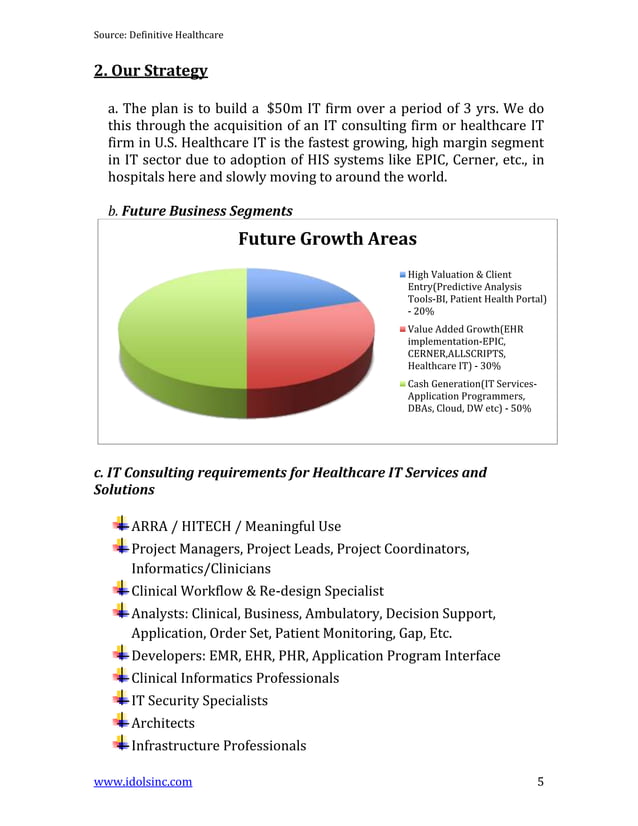 Healthcare IT proposal | PDF