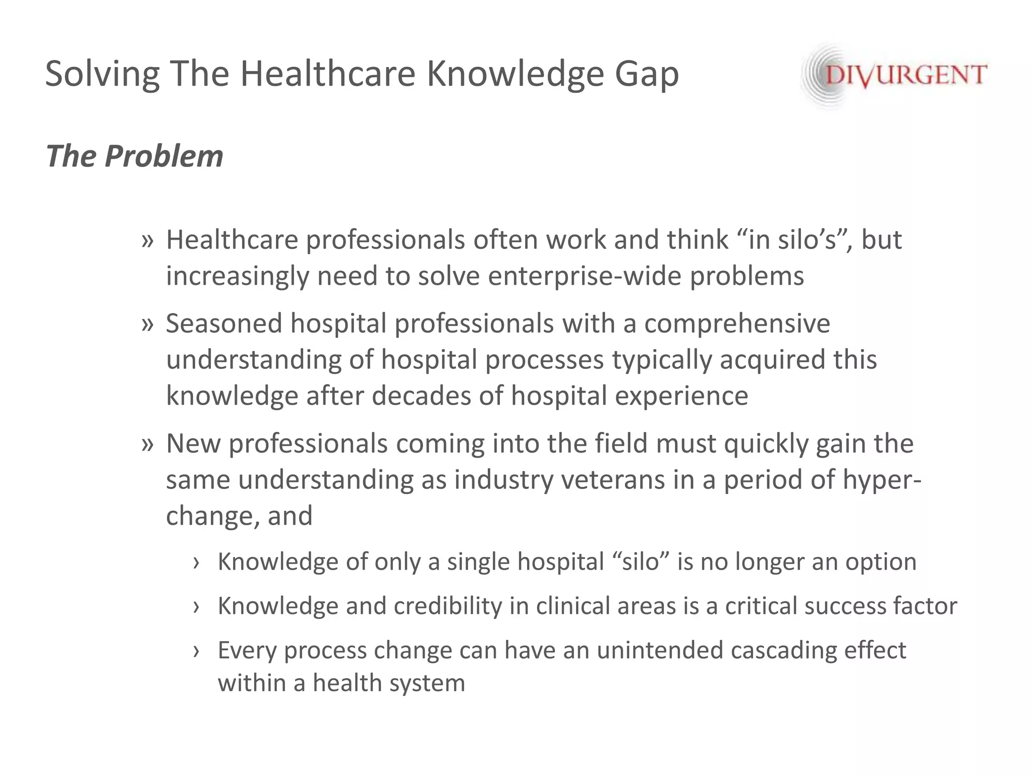 The Healthcare Knowledge Map | PPTX | Medical Health