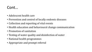 Health care levels, structure and functions of phc.pptx