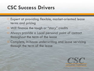 CSC Leasing - Healthcare Division | PPT