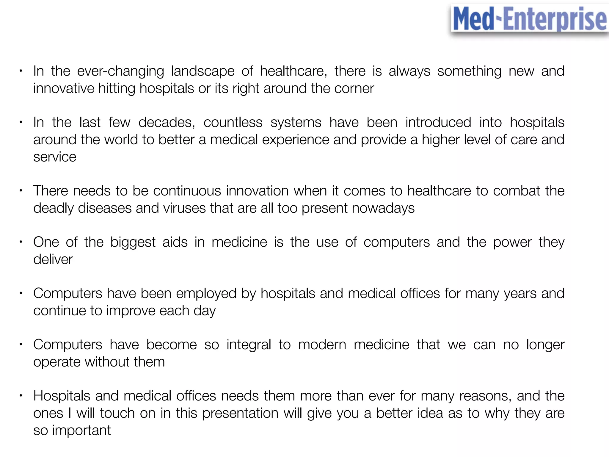 Healthcare & Mainframe Computers | PDF