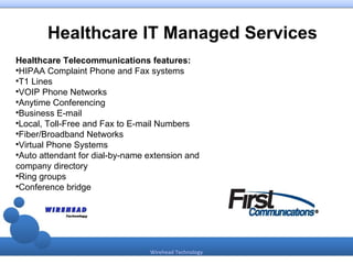 Healthcare IT Managed Services | PPT