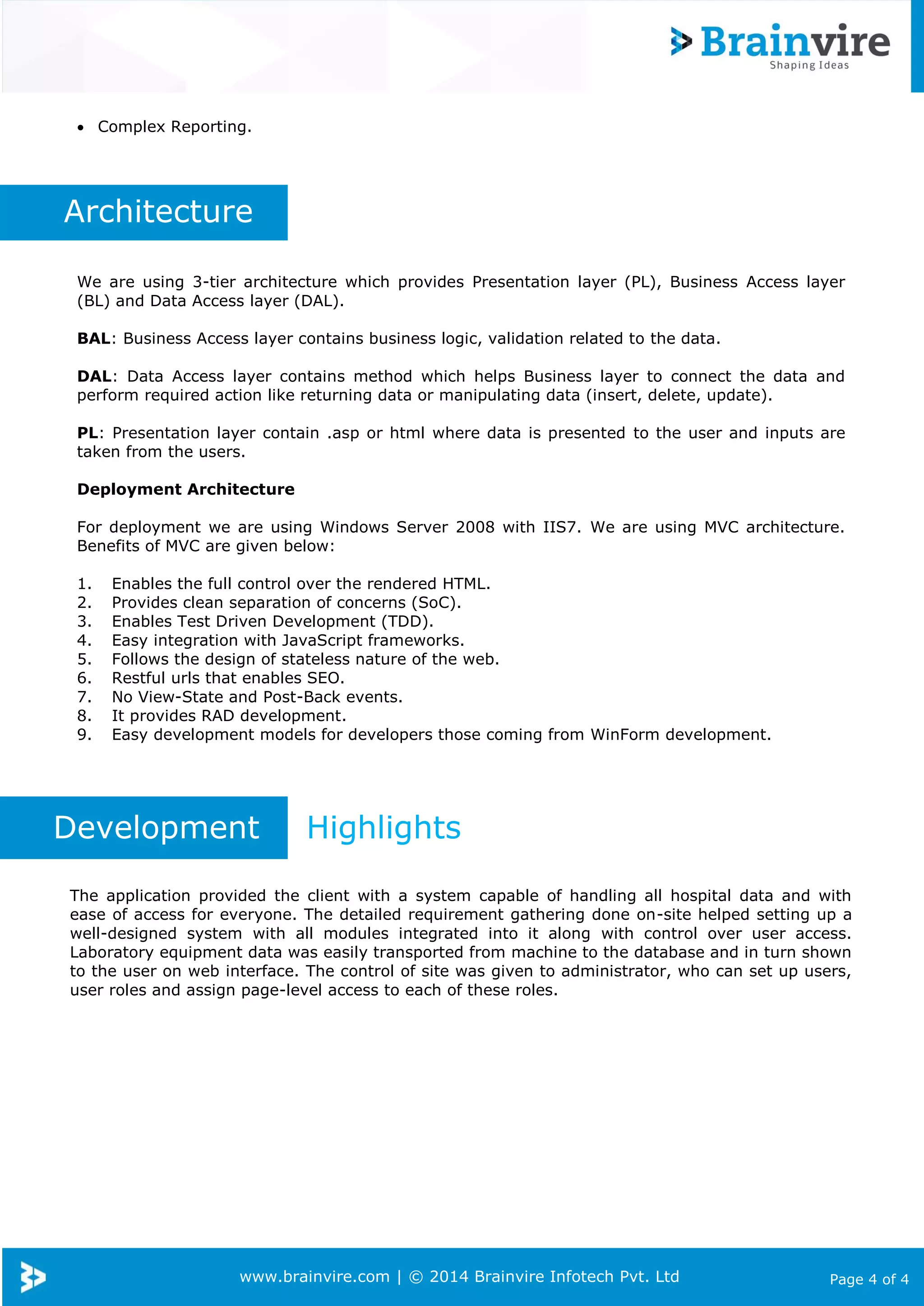 Healthcare Management System for paperless management | PDF