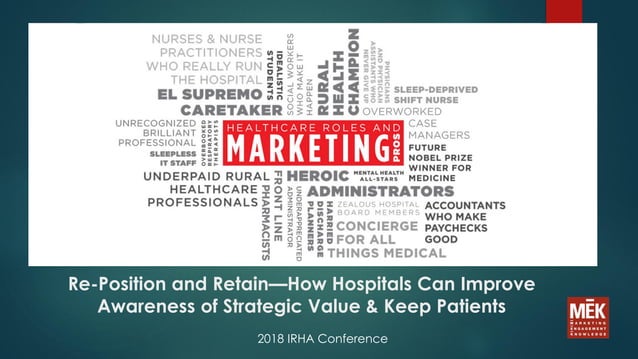 Healthcare Marketing -- Reposition your hospital and retain your patients | PPT