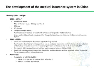 An Introduction of Healthcare Market in China | PDF