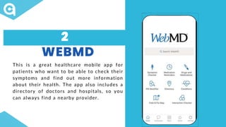 Healthcare Mobile App Development: A Complete Tutorial | PPTX | Health ...