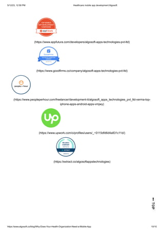 Healthcare mobile app development | PDF