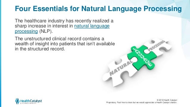Healthcare Nlp Four Essentials To Make The Most Of Unstructured Data