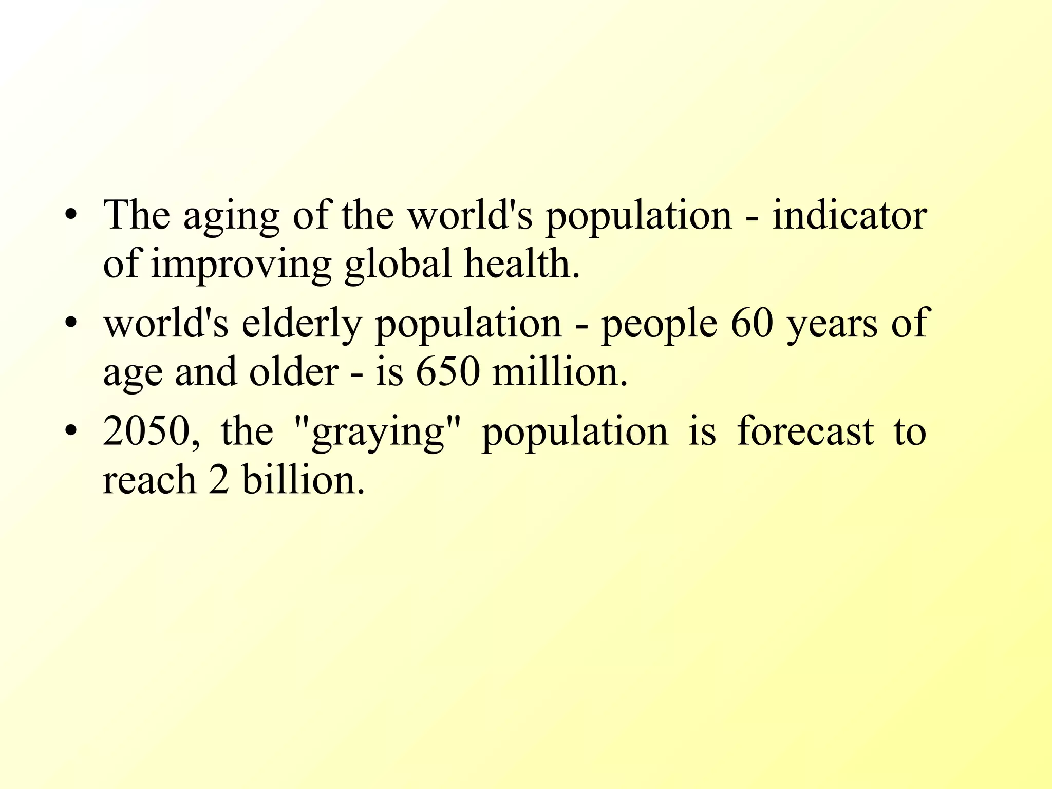 Health care of elderly | PPT
