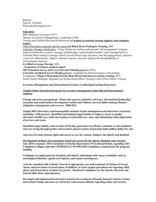 BSN Nursing Executive Resume | PDF