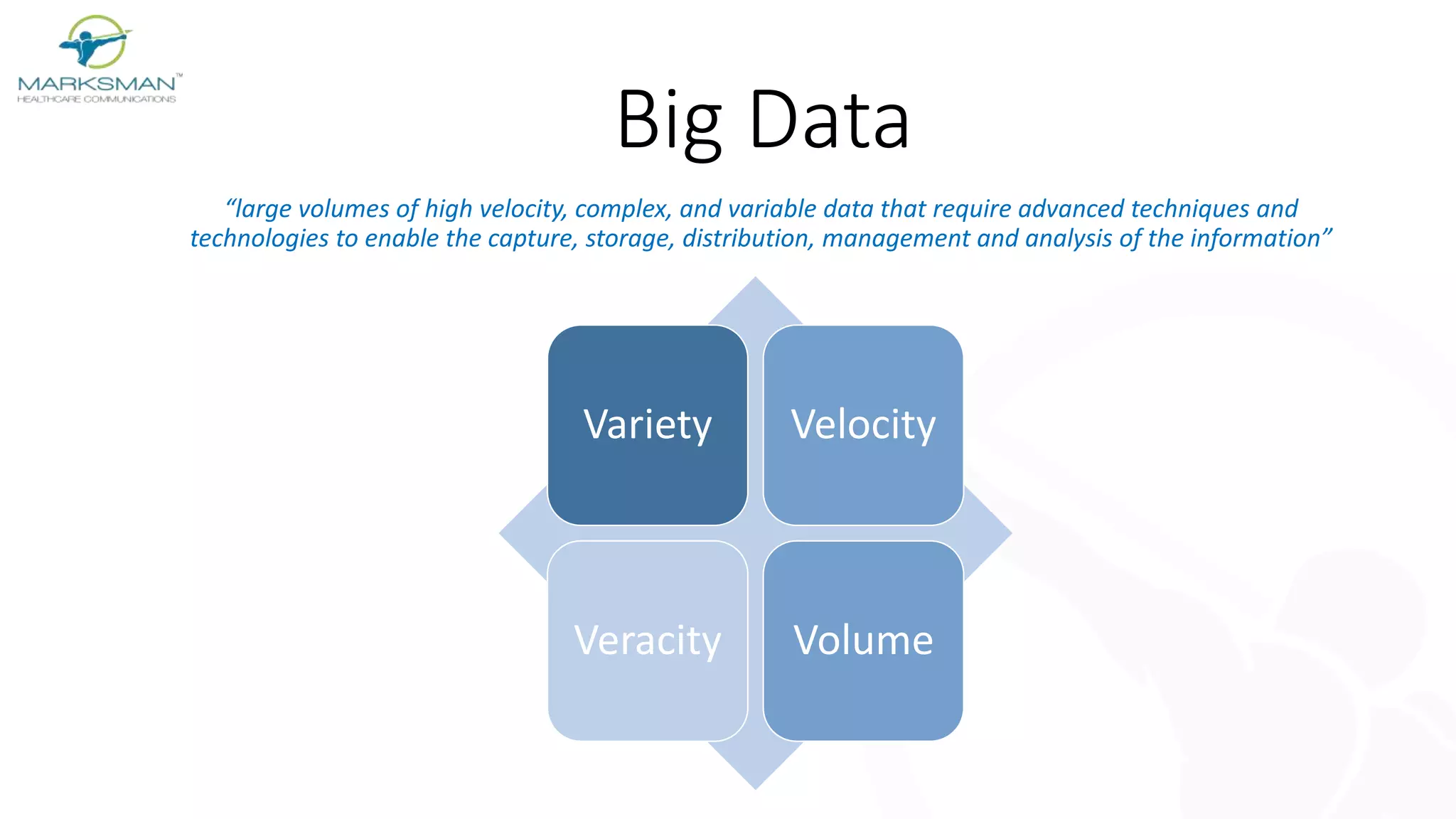 Healthcare Outcomes Management Using Big Data Analytics | PPTX