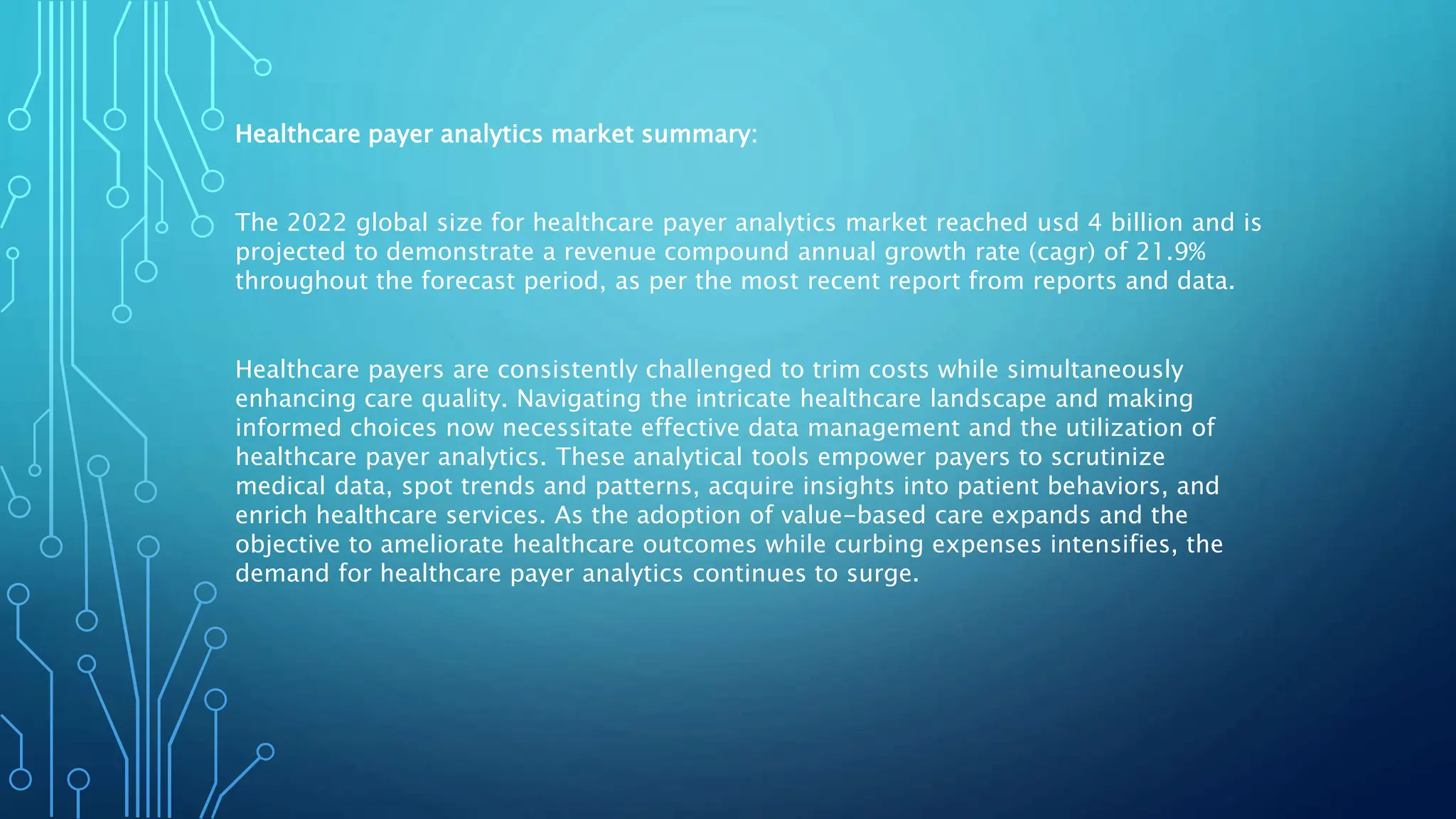Healthcare Payer Analytics Market ppt.pptx