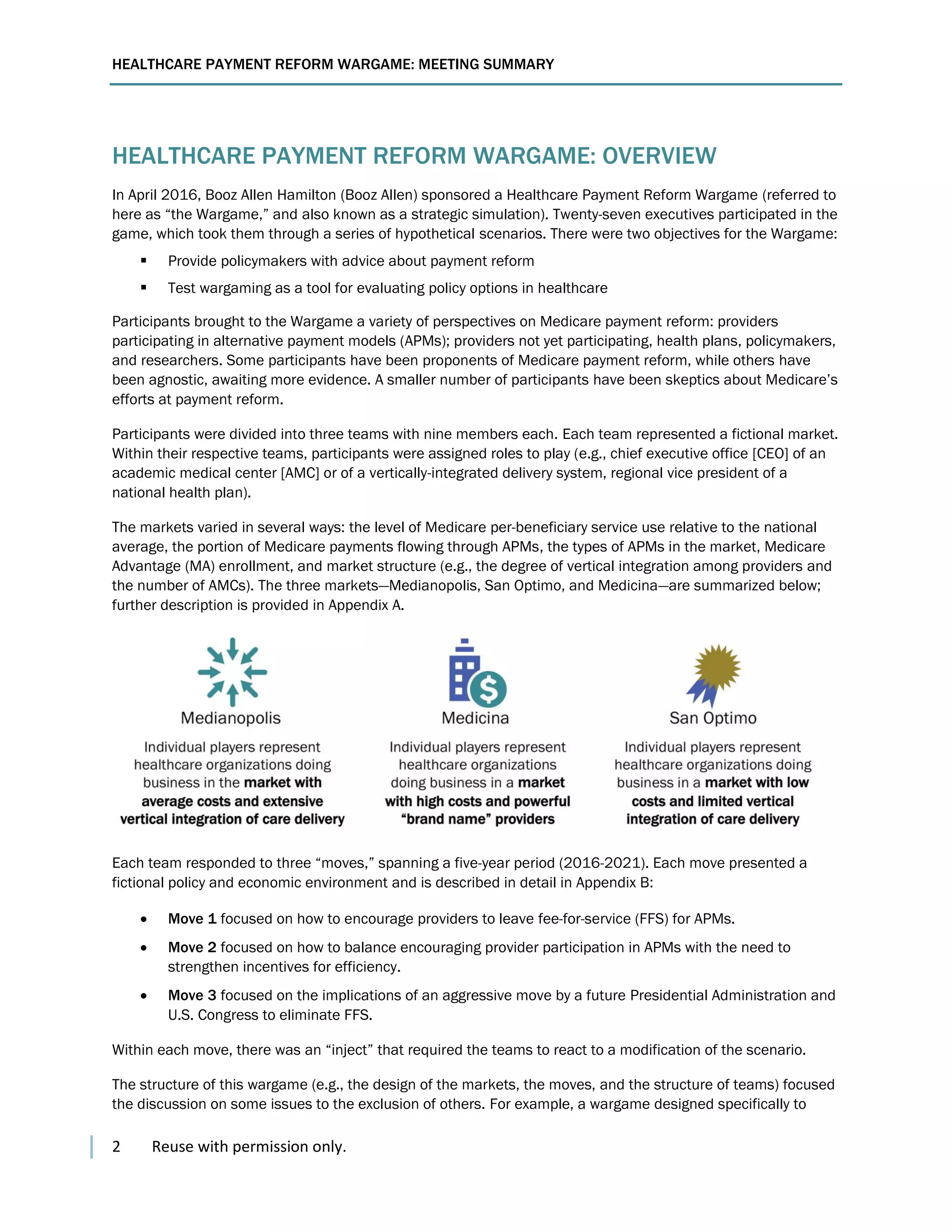 Preparing for New Healthcare Payment Models | PDF