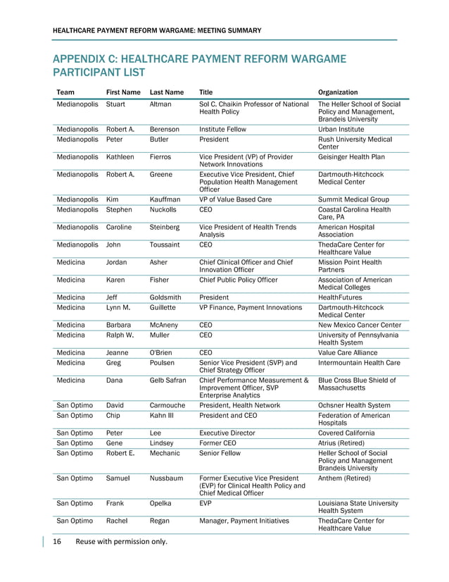 Preparing for New Healthcare Payment Models | PDF | Health Insurance ...