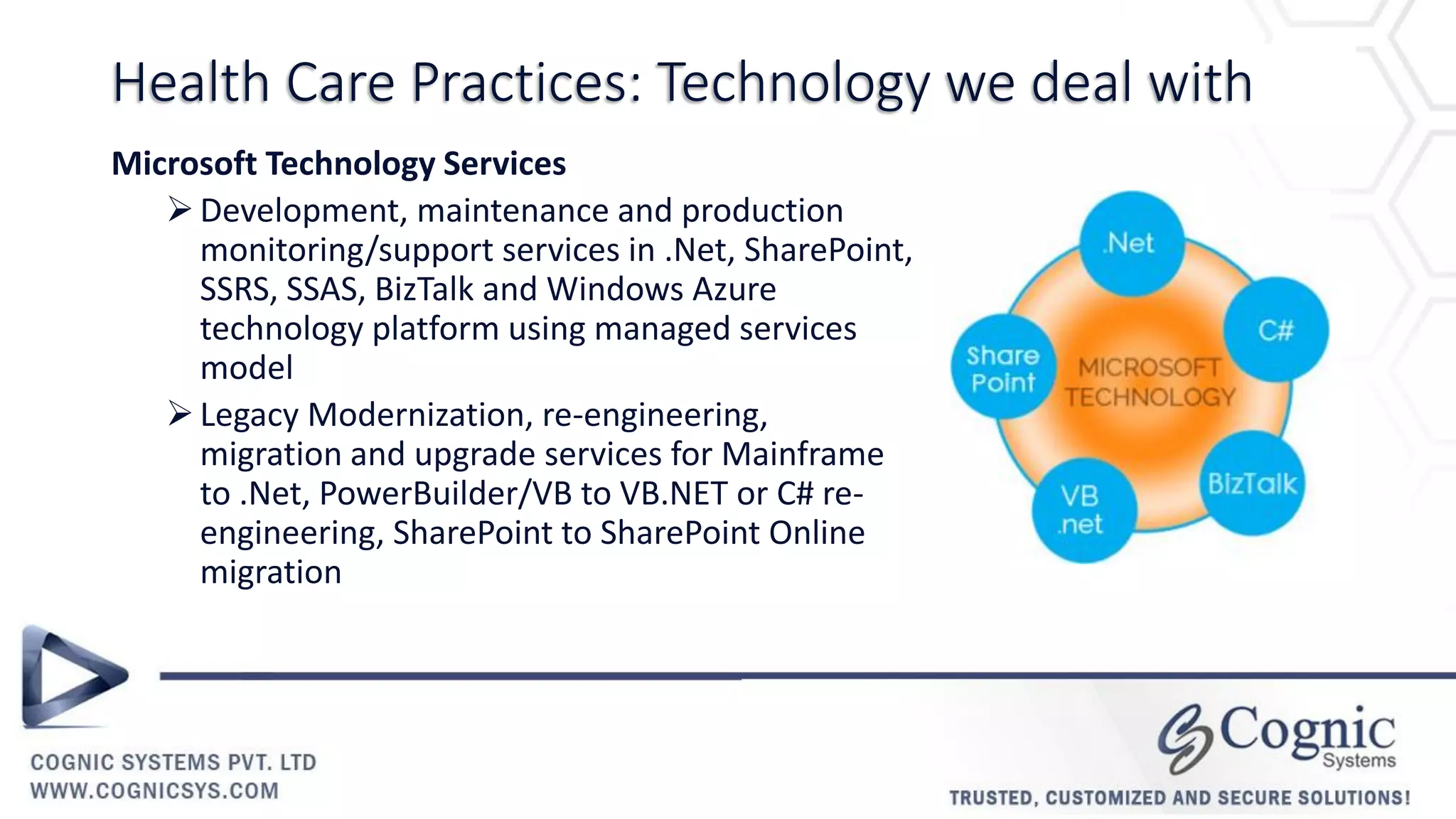 Healthcare practices in cognic systems v1 1 | PDF