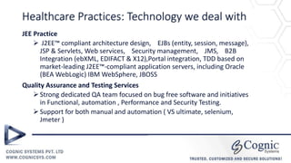 Healthcare practices in cognic systems v1 1 | PDF