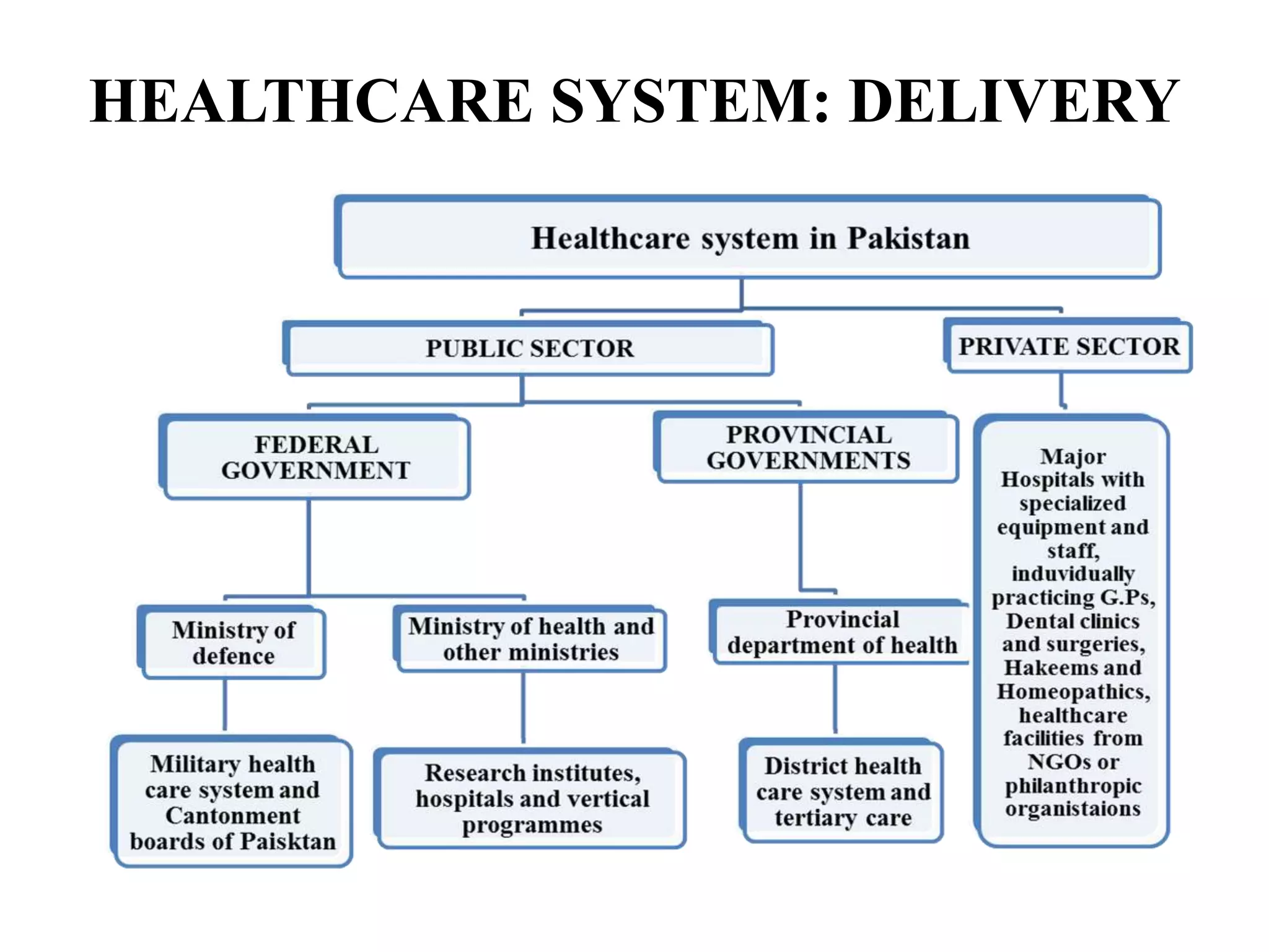 Healthcare system in Pakistan | PPTX