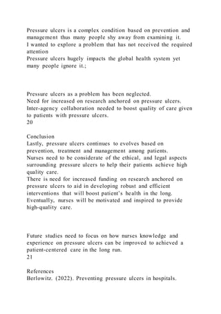 Healthcare Problem PresentationBy Vannelyn Oriel1 | DOCX | Foot Health ...