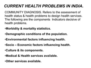 HEALTH CARE PROBLEMS IN INDIA | PPT