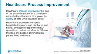 Healthcare Process Improvement: Six Strategies for Organizationwide ...
