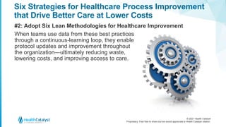 Healthcare Process Improvement: Six Strategies for Organizationwide ...