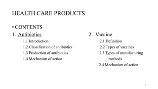 Health care products | PPTX