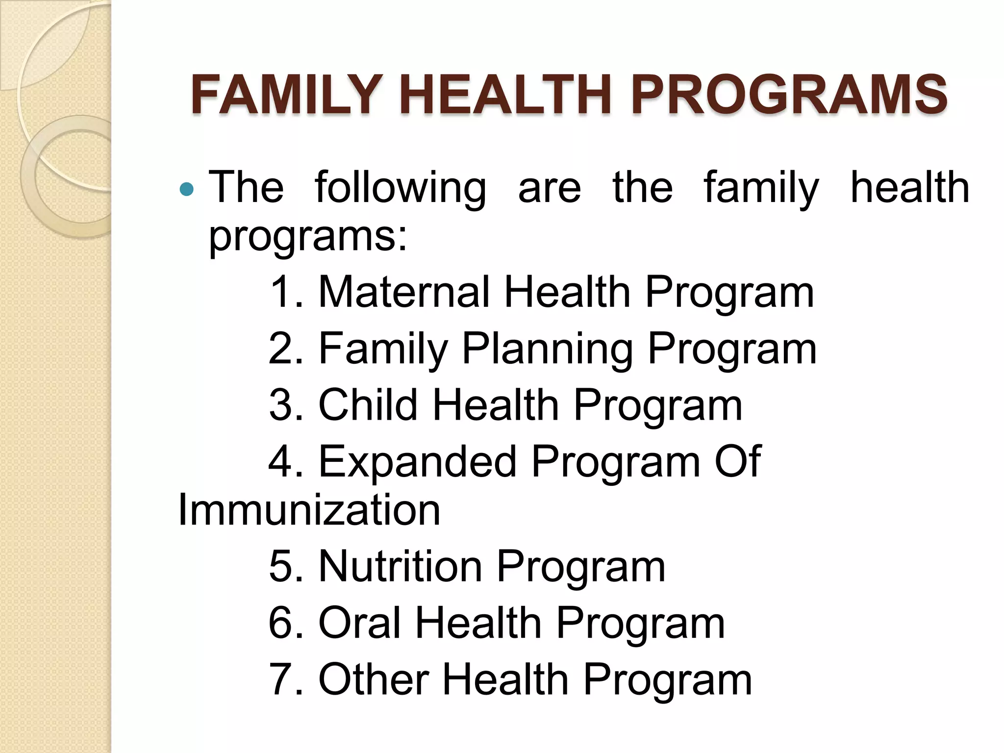 Health Care Programs | PPTX