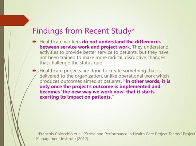 Healthcare Project Management-Healthcare Project Management | PPTX