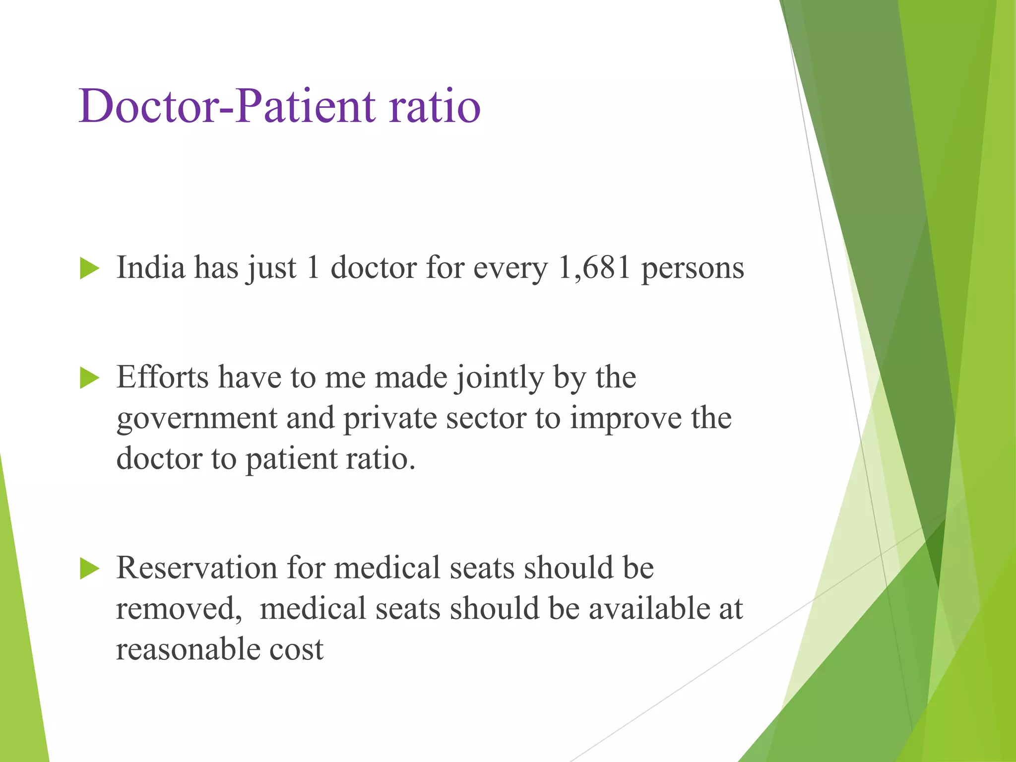 Healthcare Reforms in India | PPTX
