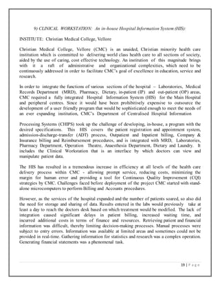 Healthcare reform using information technology | DOCX