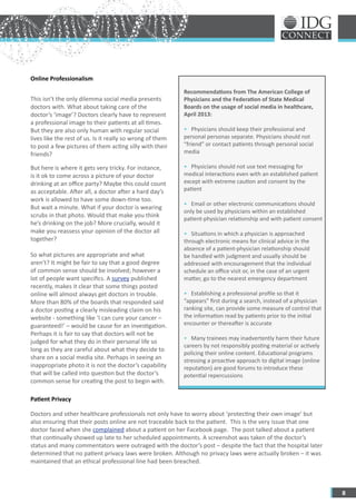 Healthcare Report: Robots, Tablets & Social Media | PDF | Tablets and E ...