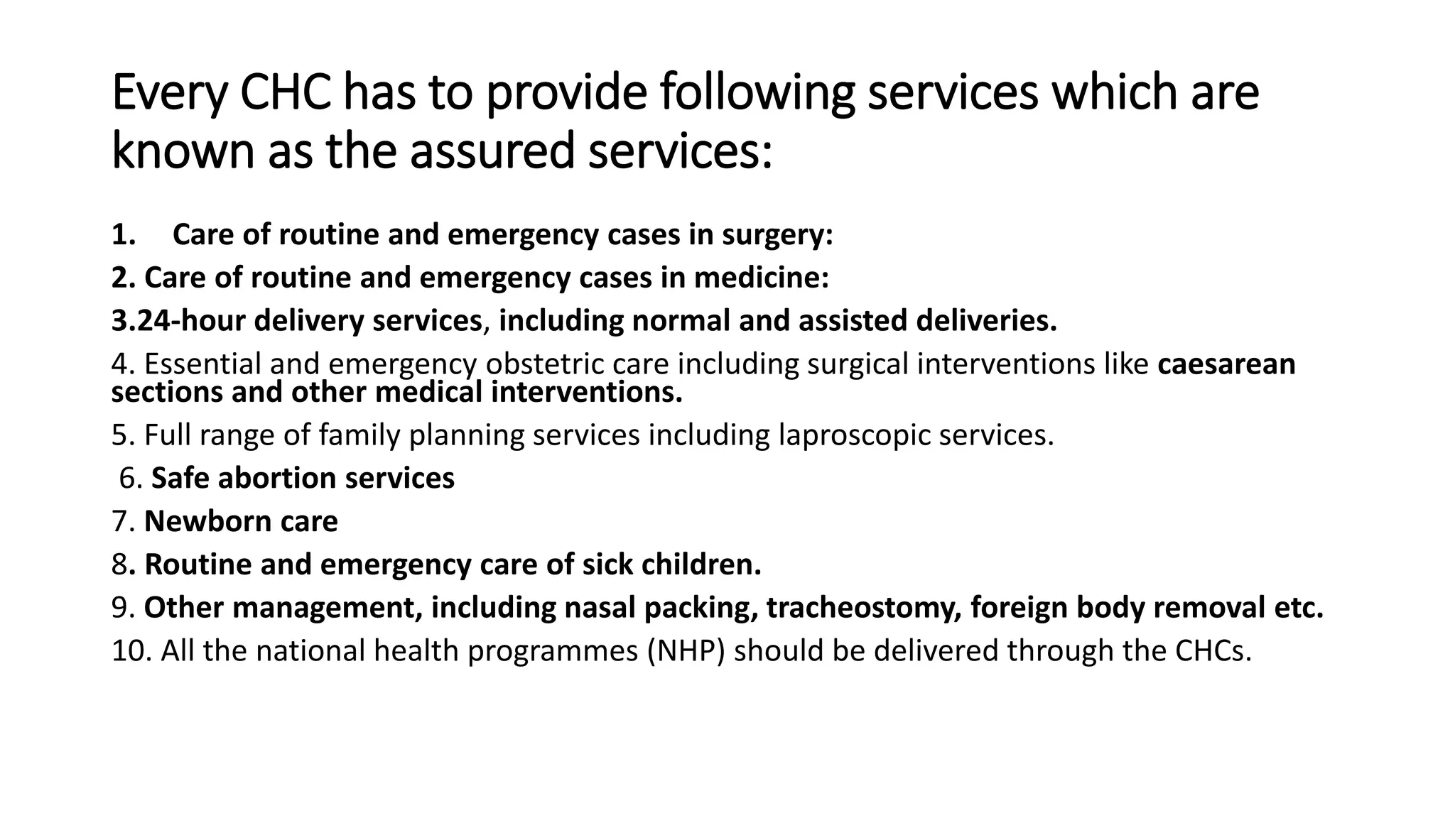 Health care resources | PPTX