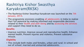 Healthcare Schemes of government policies | PPTX