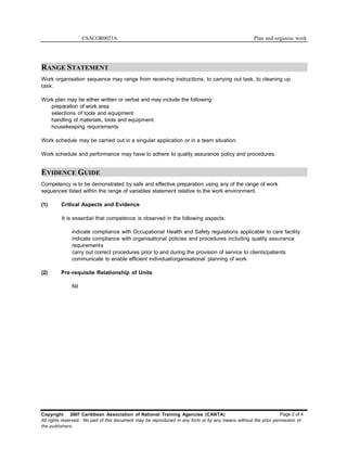 Health care services (dietary assistant) level 1 | PDF