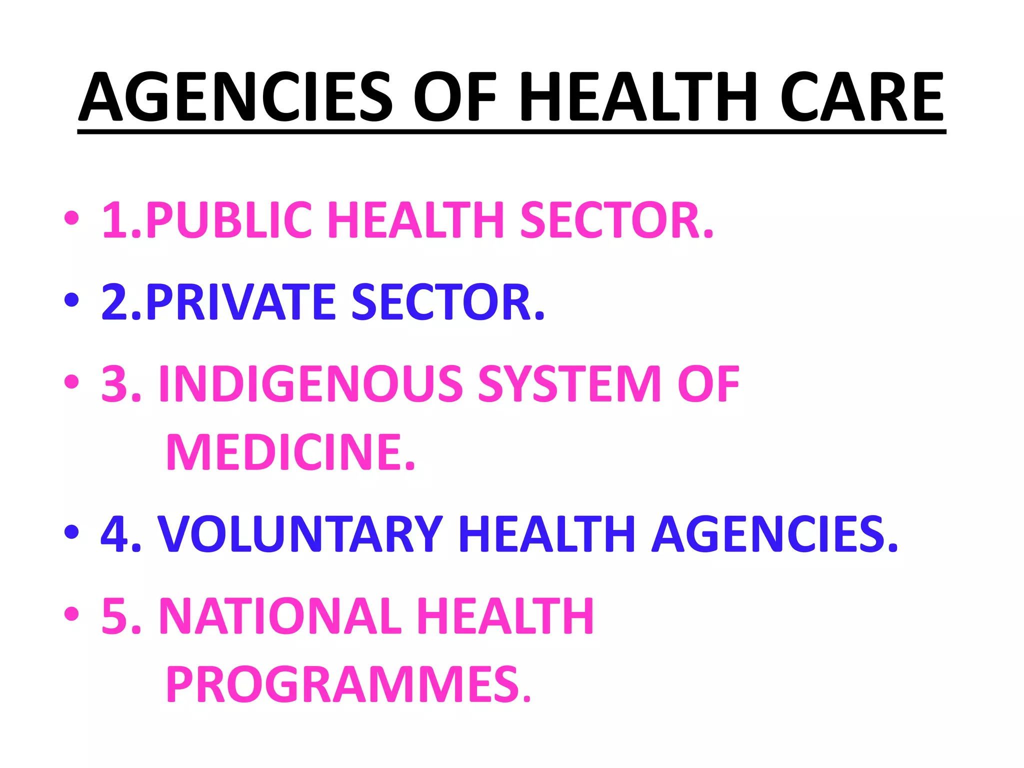 HEALTH CARE SERVICES IN INDIA | PPTX