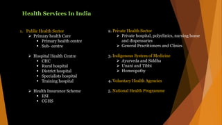 Healthcare services in india | PPTX