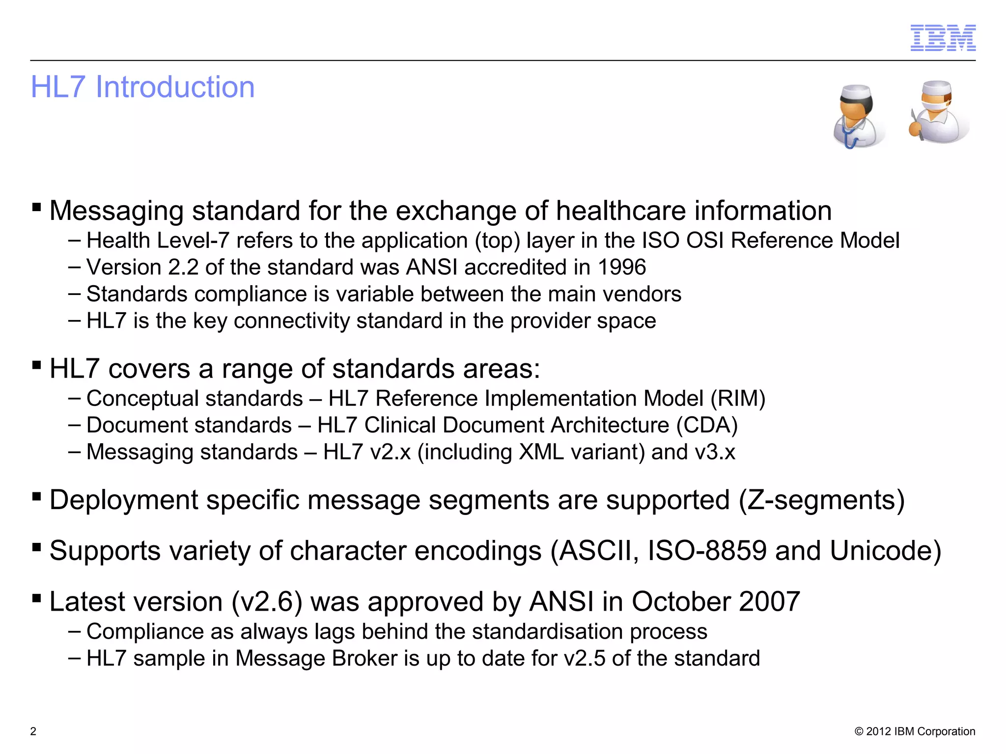 Healthcare Standards for Connecting Clinical Applications | PPT