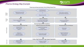 Healthcare Strategy Map Example | PPTX