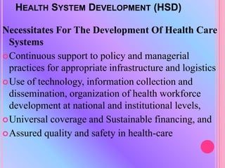 Healthcare system and leadership | PPTX