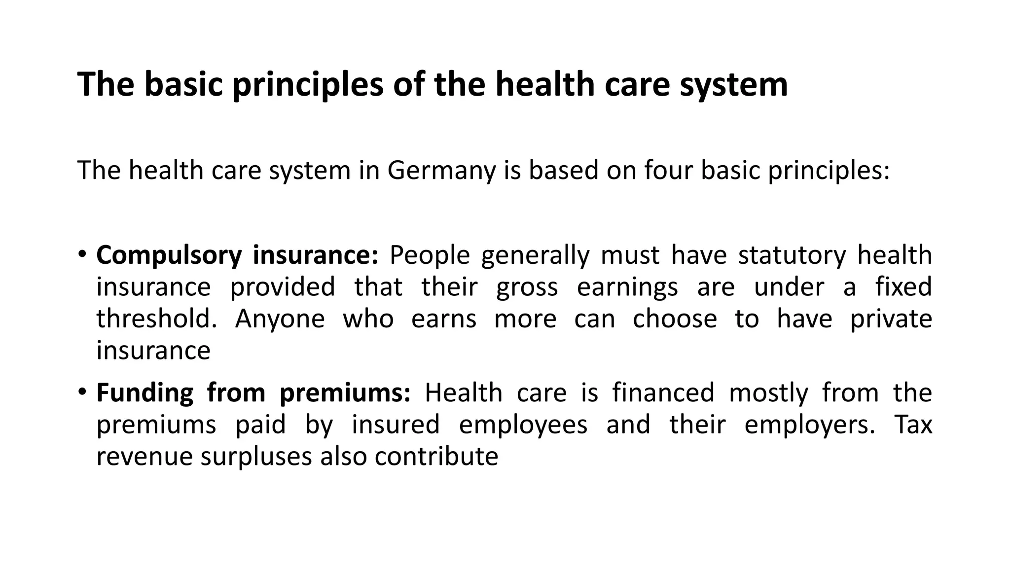 Health care system germany | PPTX