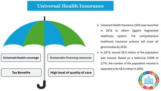 Healthcare system in Egypt (Egyptian healthcare system) | PDF