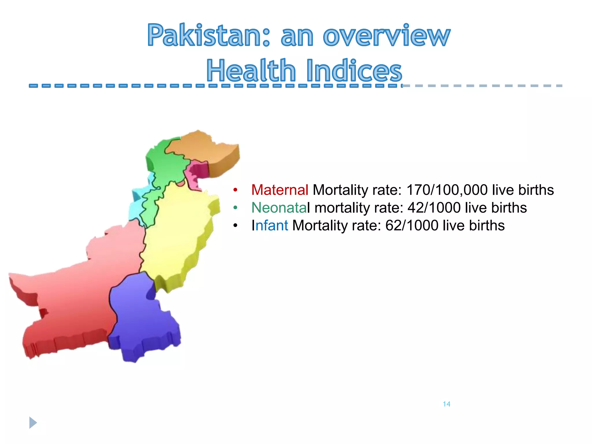 Healthcare system in pakistan | PPTX